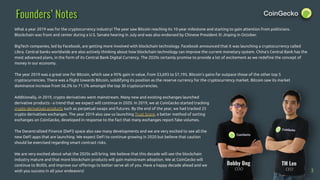 CoinGecko 2019 Year End Cryptocurrency Report | PDF
