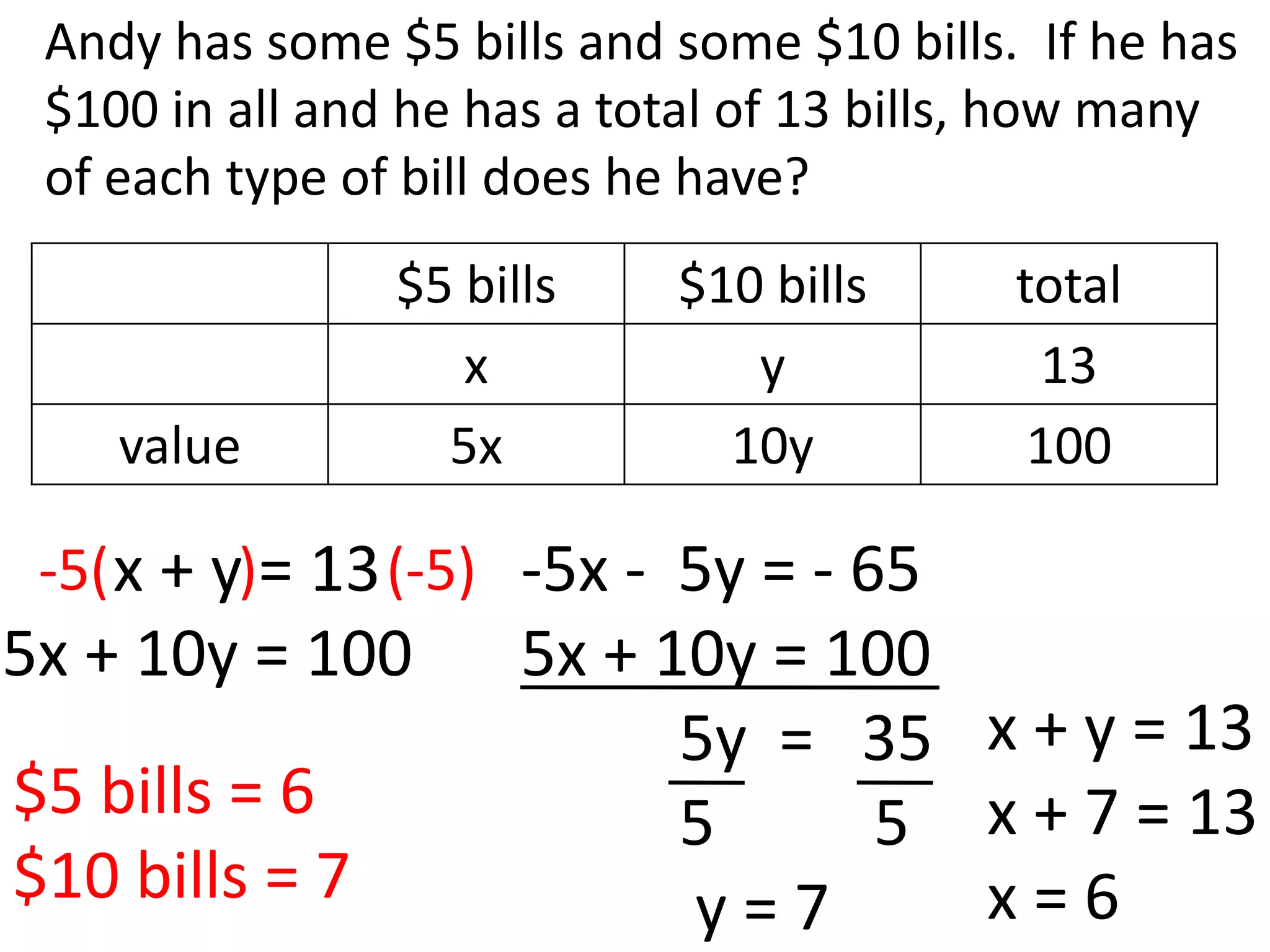 Coin problems | PPTX
