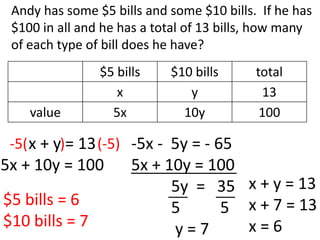 Coin problems | PPTX