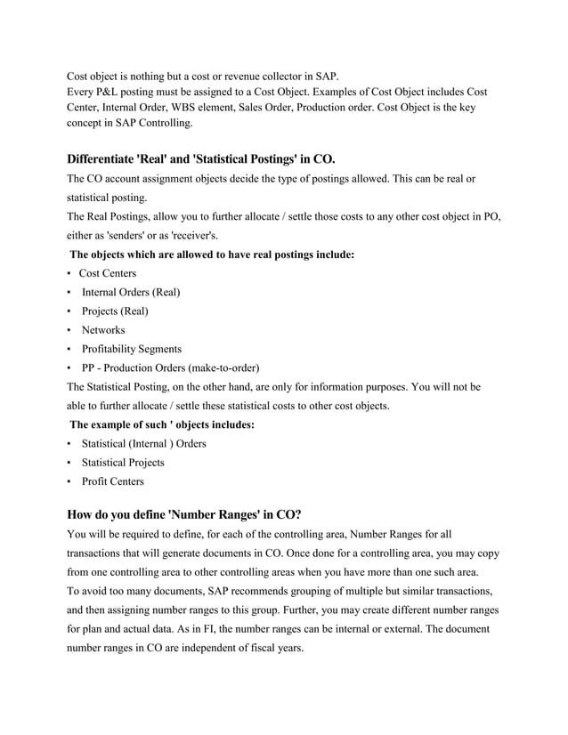 Co interview questions and asnwers. | PDF
