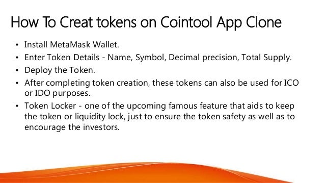 Cointool App Clone Script.pptx