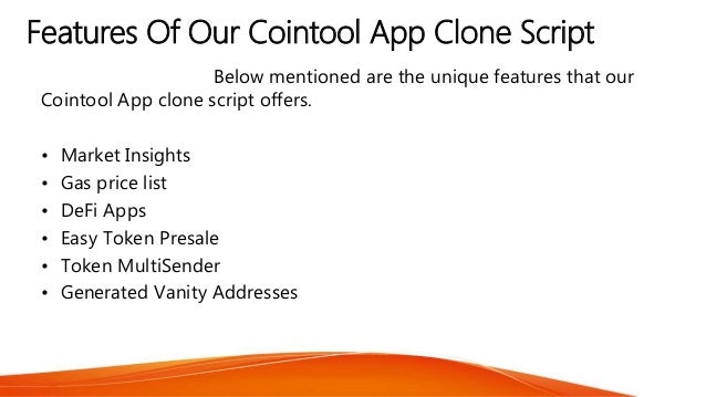 Cointool App Clone Script.pptx