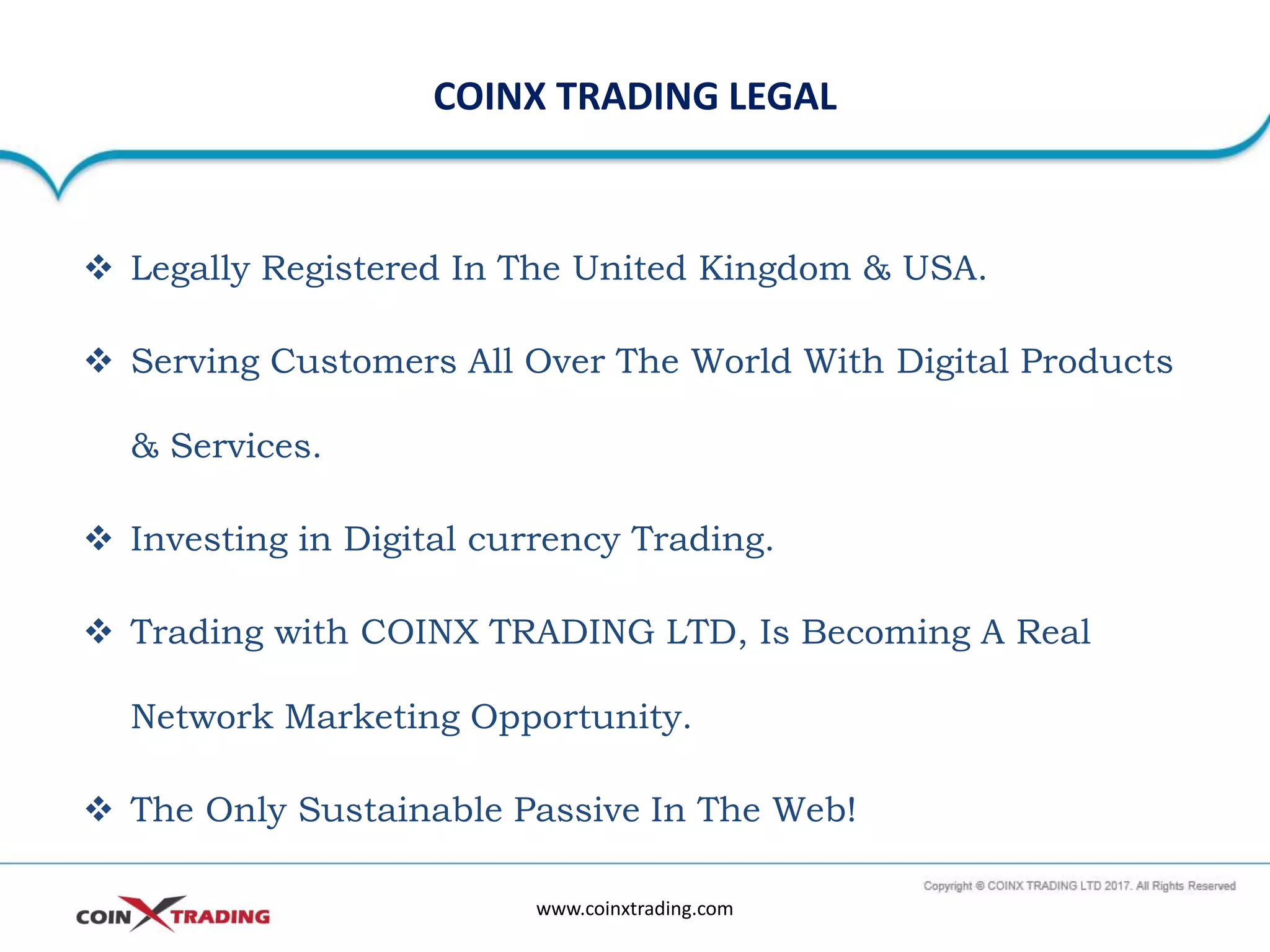 Coinx ppt India_English | PPT