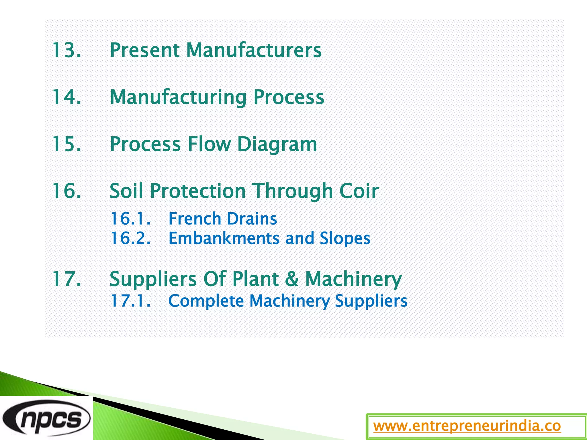 Coir Geotextiles, Coir Nettings / Geotextiles, Coir Woven Bhoovastra ...