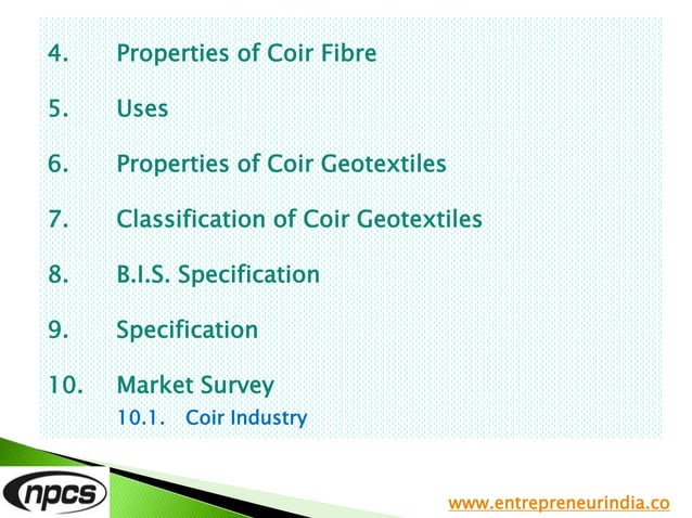Coir Geotextiles, Coir Nettings / Geotextiles, Coir Woven Bhoovastra ...