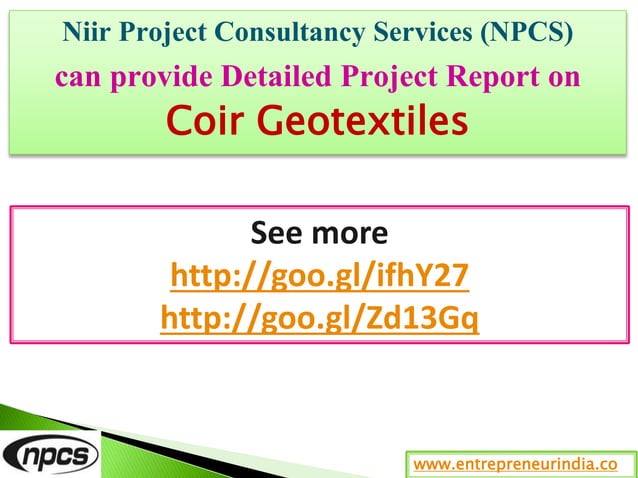 Coir Geotextiles, Coir Nettings / Geotextiles, Coir Woven Bhoovastra ...