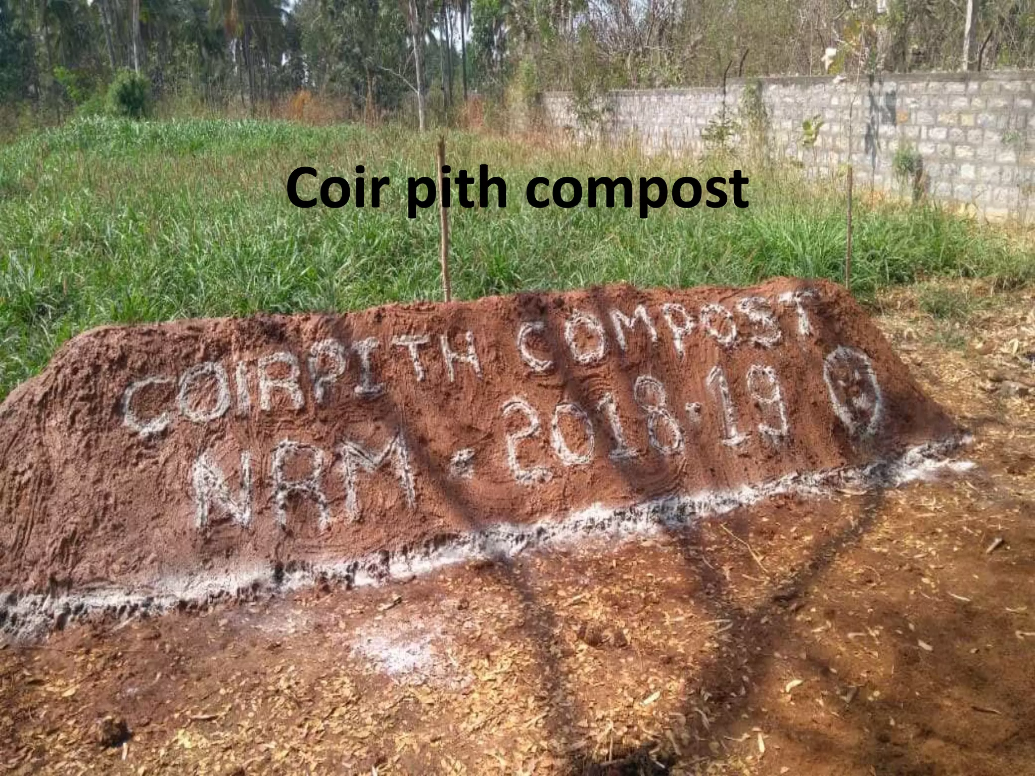 Coir pith compost | PPTX