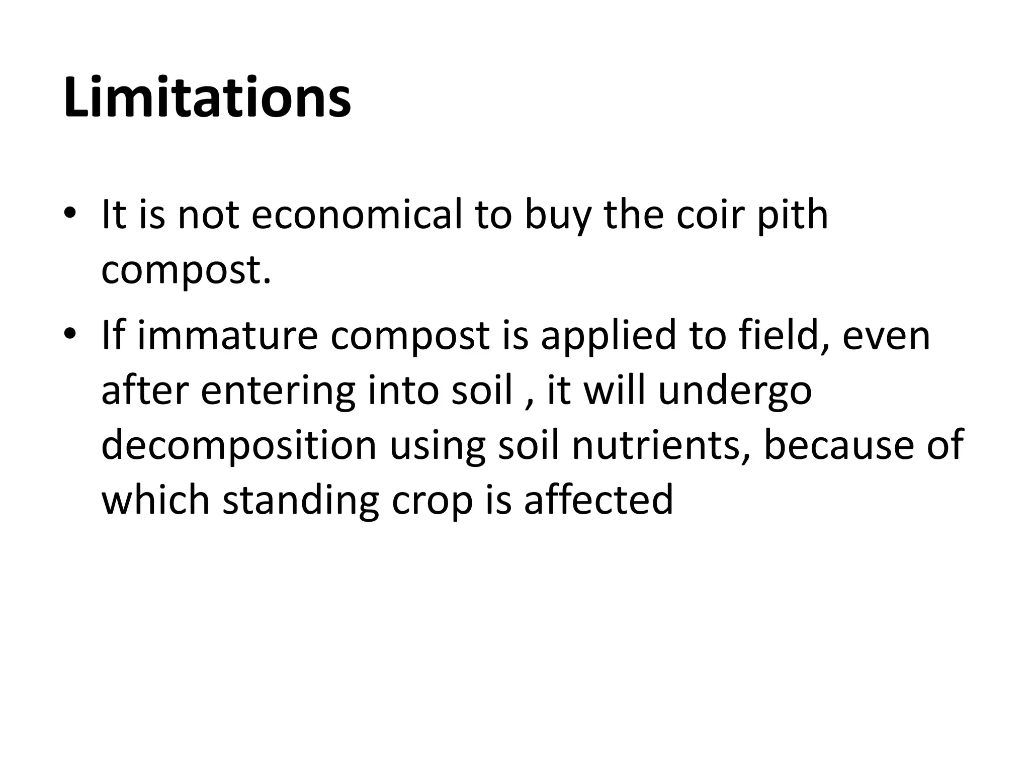Coir pith compost | PPTX