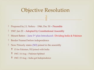 COI UNIT 1 Introduction of Constitution of India | PPTX