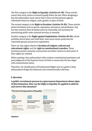 Applying Indian Constitutional Principles for Democratic Governance and ...