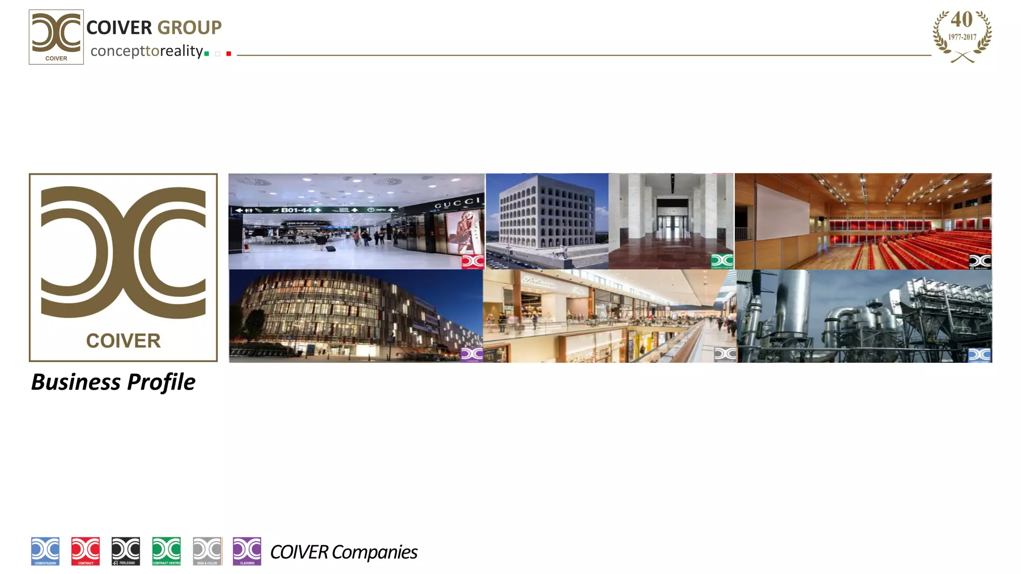Coiver Group Business Profile | PPT