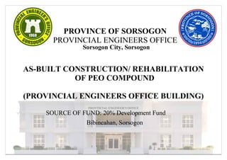 COVER SHEET FOR GOVERNMENT PROJECTS...... | PPT