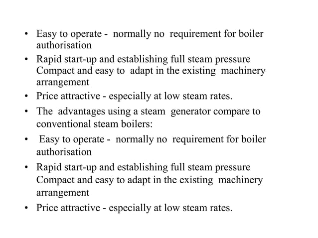 Boiler classification for steam generation | PPTX