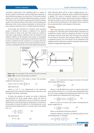 Free Vibration Analysis of a Nonlinear Structure with Cyclic Symmetry_Crimson Publishers | PDF ...