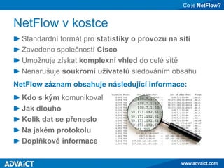 Co je NetFlow? | PPT