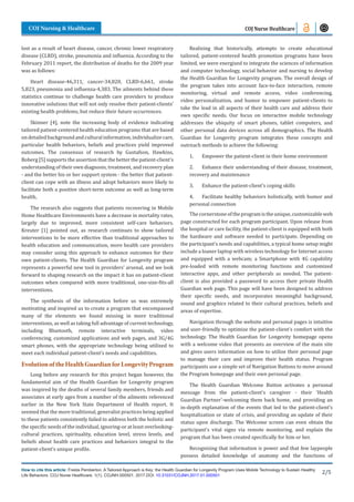 A Tailored Approach is Key: the Health Guardian for Longevity Program Uses Mobile Technology to ...