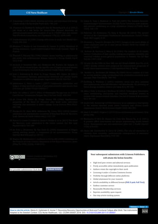 Recording Recovery Opportunities at Work and Functional Fatigue after ...