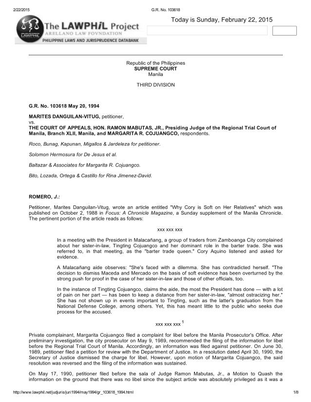 G.r. no. 124723 the lawphil project