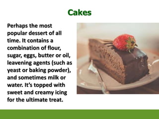 Unit of Competency 12 - Prepare Desserts | PPTX