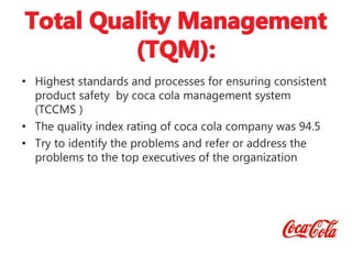 Operations at Coca Cola | PPTX