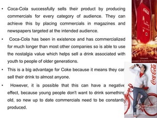 Coca Cola - Ad strategy of ITS MINE Ad | PPTX | Advertising Industry ...