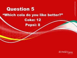 Coke v. Pepsi Challenge | PPT