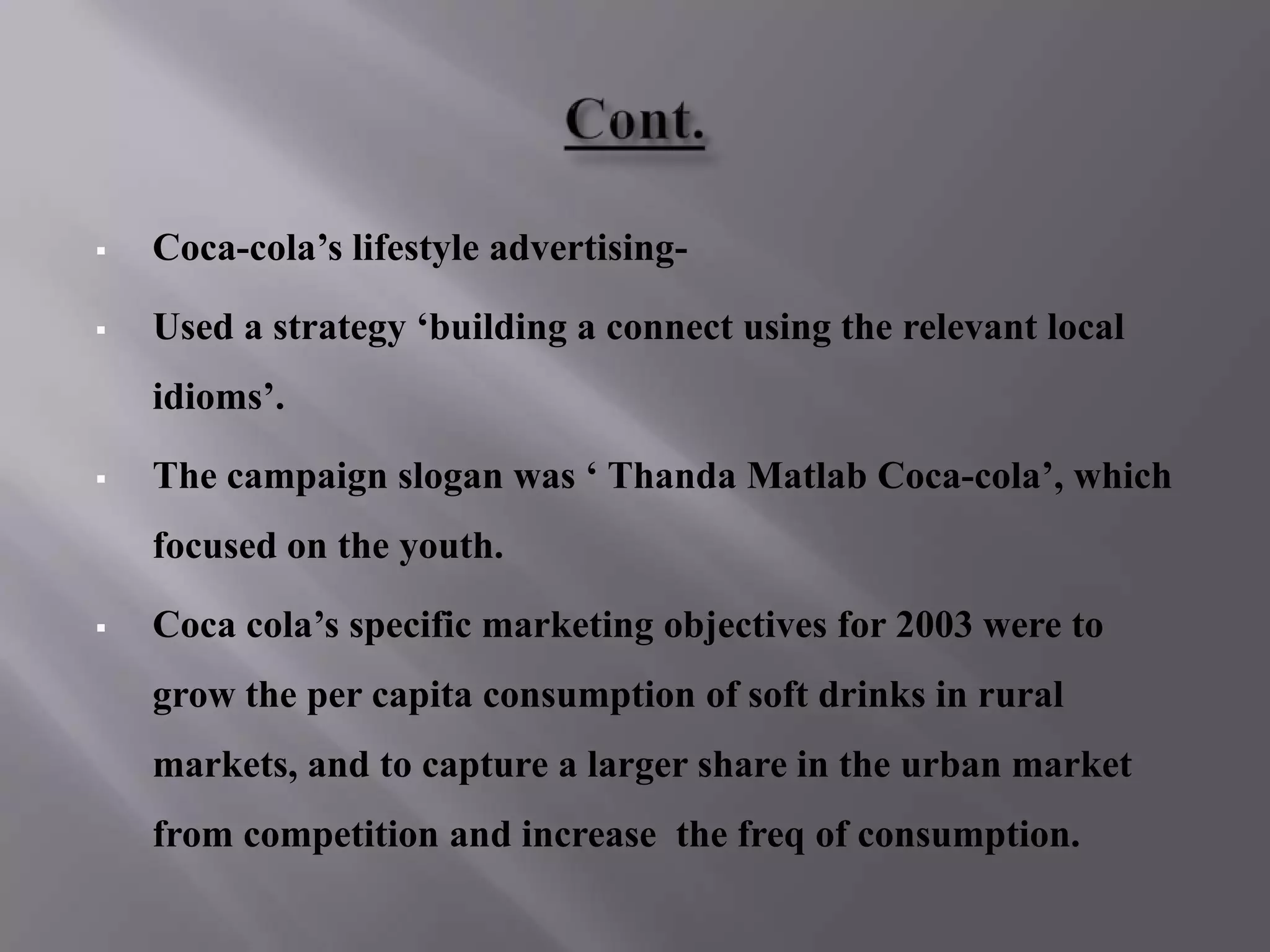 Coke and pepsi presentation, | PPTX