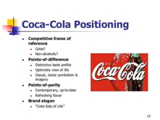 Coke brand positioning statement | PPTX