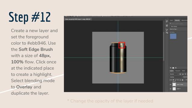 Coke can tutorial | PPT