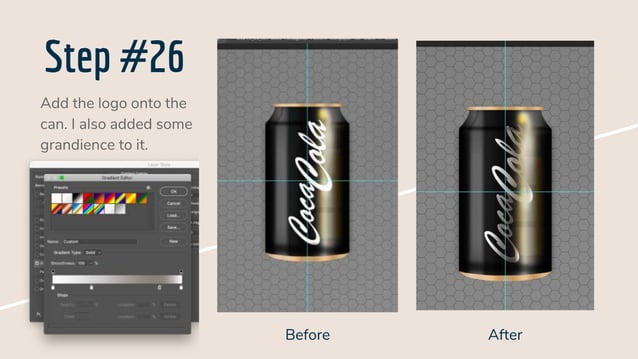 Coke can tutorial | PPT