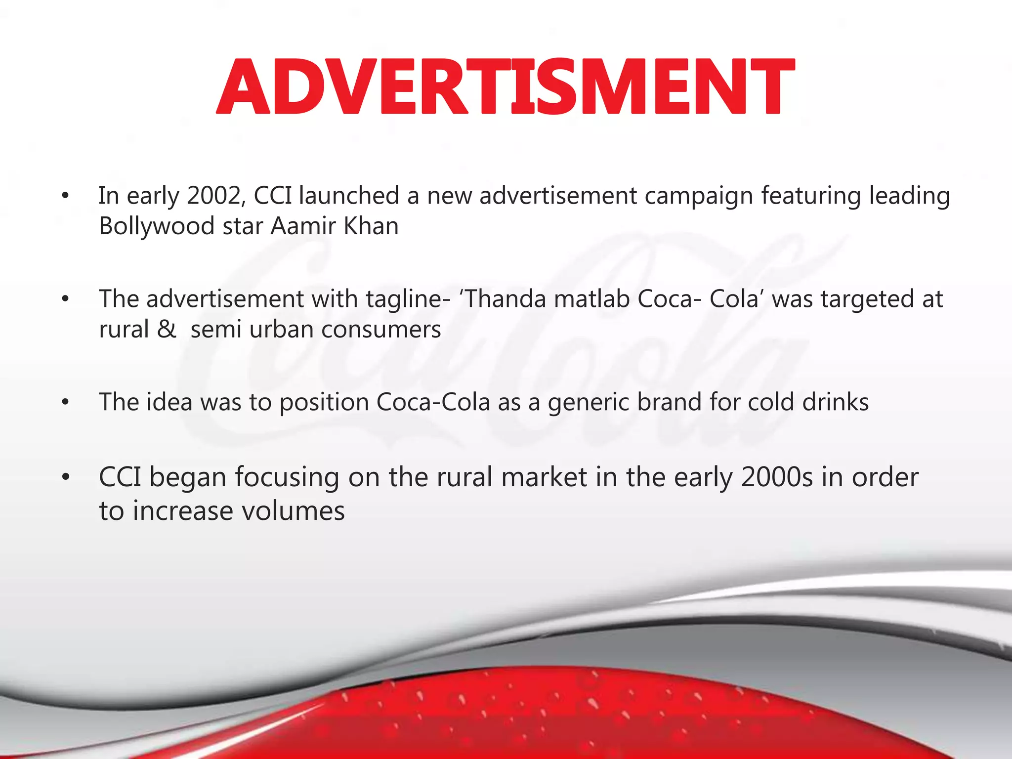 Coca Cola 's rural marketing strategy | PPTX