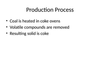 Coke Fuel Presentation for their items details | PPTX