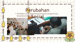 Materi Perubahan Sosial Untuk Kelas 12 SMA | PPTX