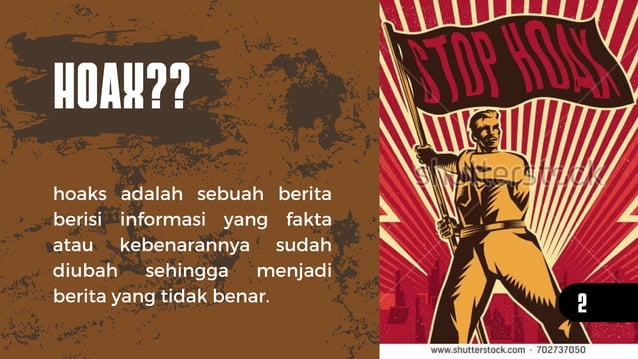 PPT STOP HOAX, PRESENTASI HOAX DI SEKOLAH | PPT | Free Download