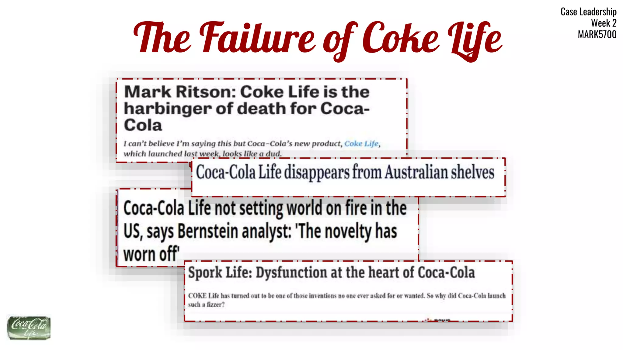 Coke life Case Study | PPTX