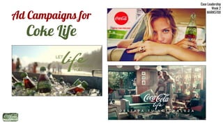 Coke life Case Study | PPTX