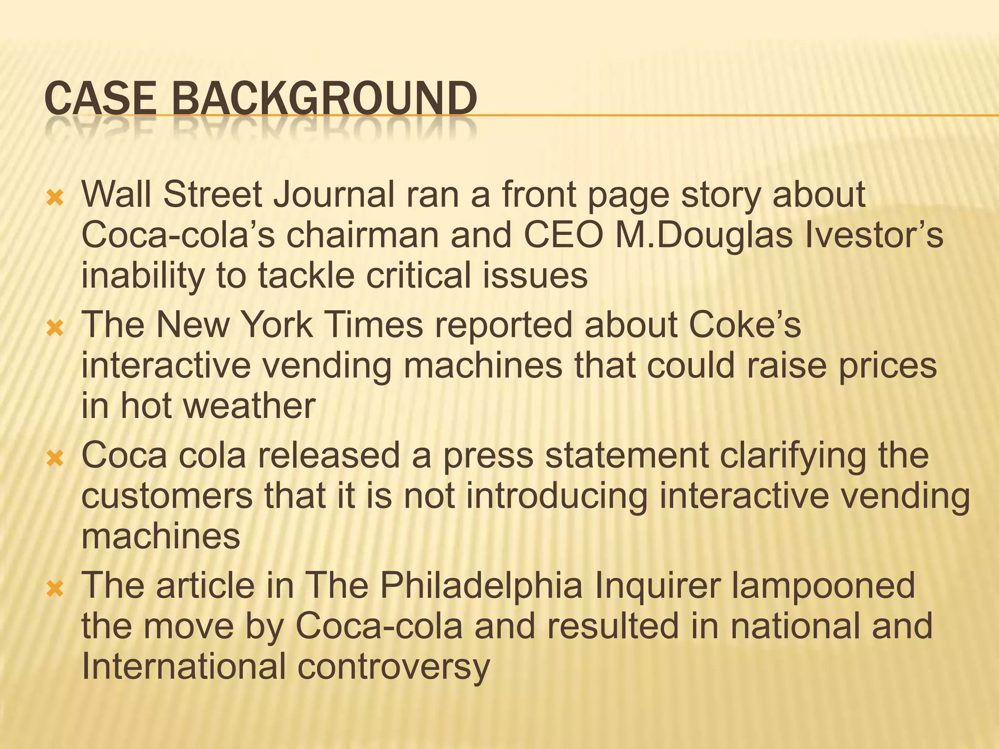 Coke pricing startegy draft2 | PPTX