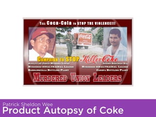 Coke Product Autopsy | PPT
