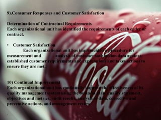 Quality Management System of Coca-Cola | PPTX