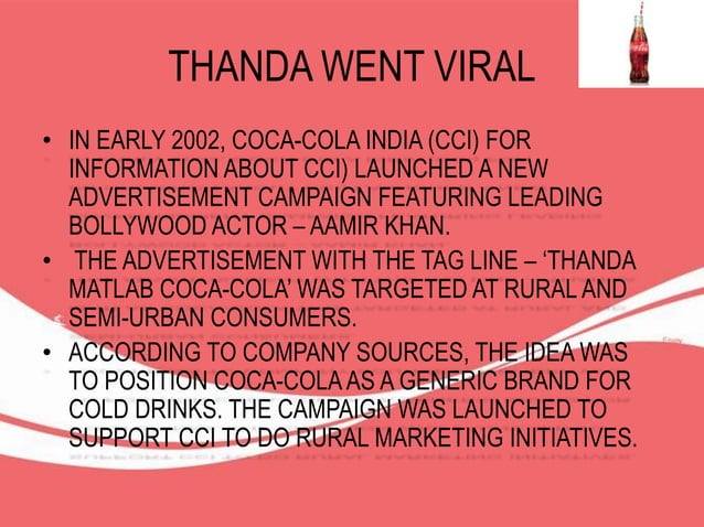 THANDA WENT VIRAL | PPT