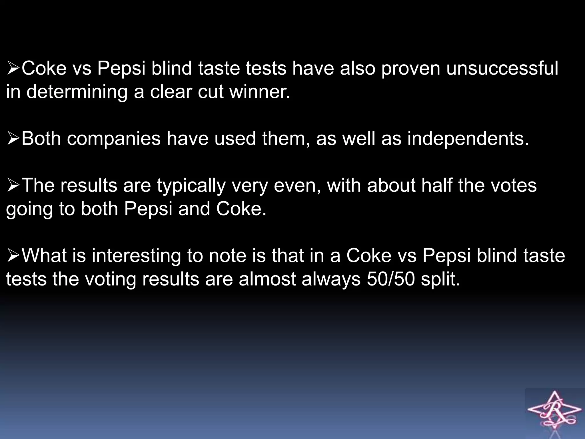 Coke vs pepsi | PPSX
