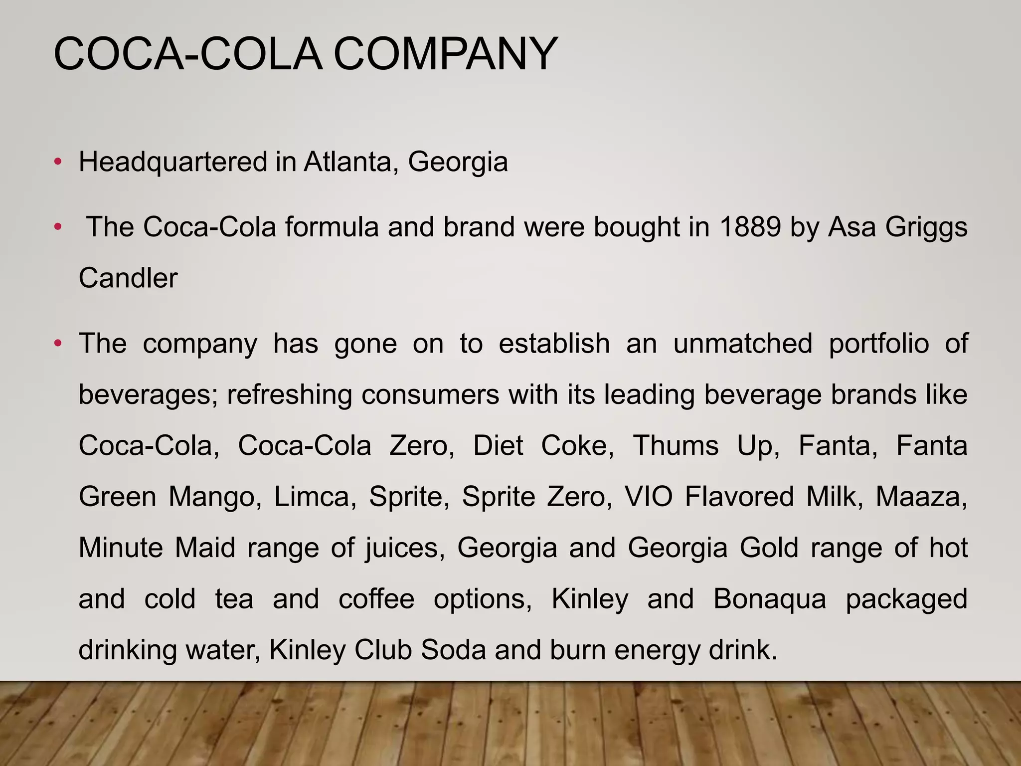 Coke vs pepsi ppt | PPTX