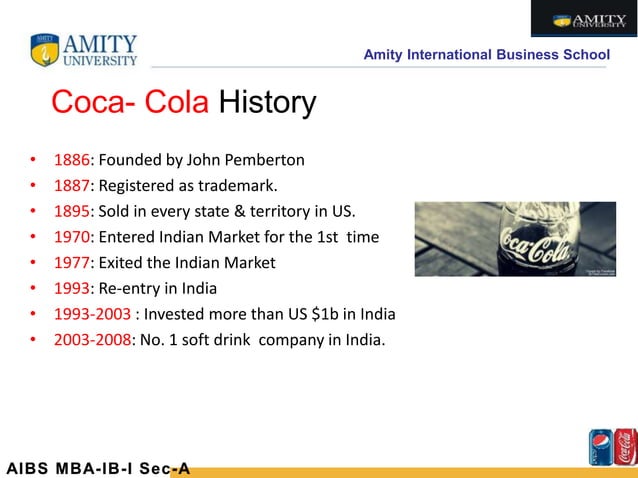 Comparative Analysis Coca Cola vs Pepsi | PPTX | Business | Business ...