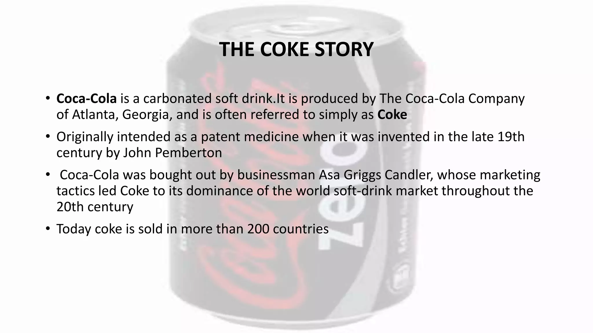 Coke zero digital campaign | PPTX