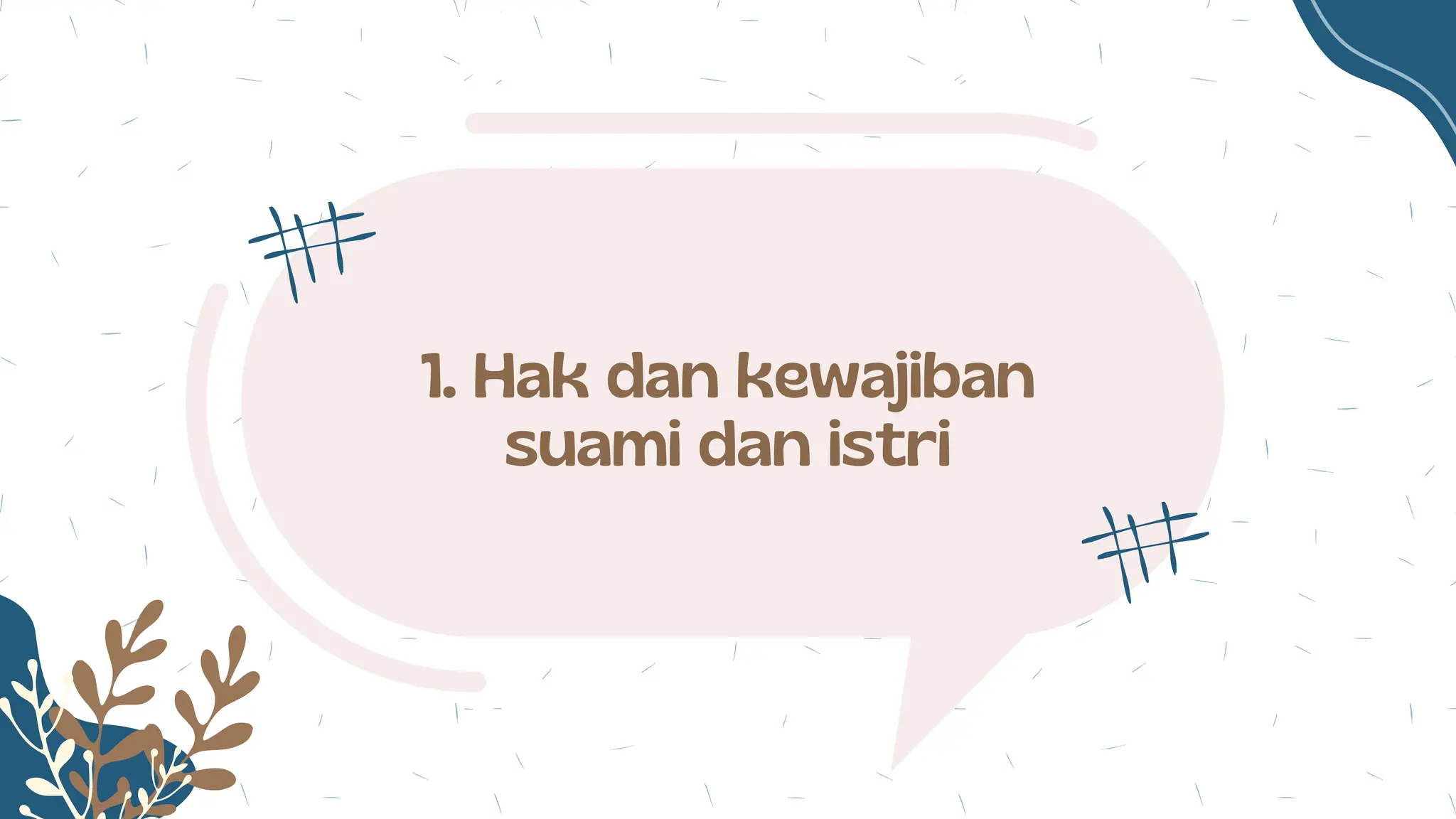 Hak dan kewajiban suami dan istri (ketentuan pernikahan) | PDF