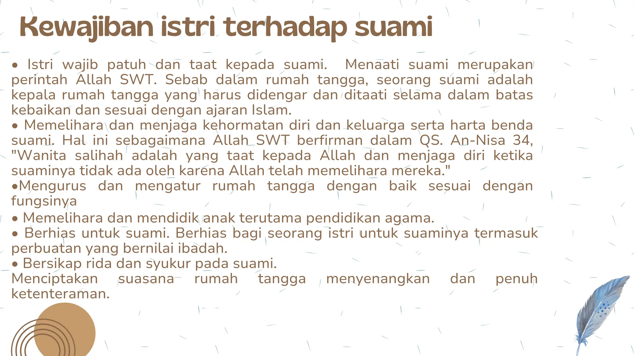 Hak dan kewajiban suami dan istri (ketentuan pernikahan) | PDF