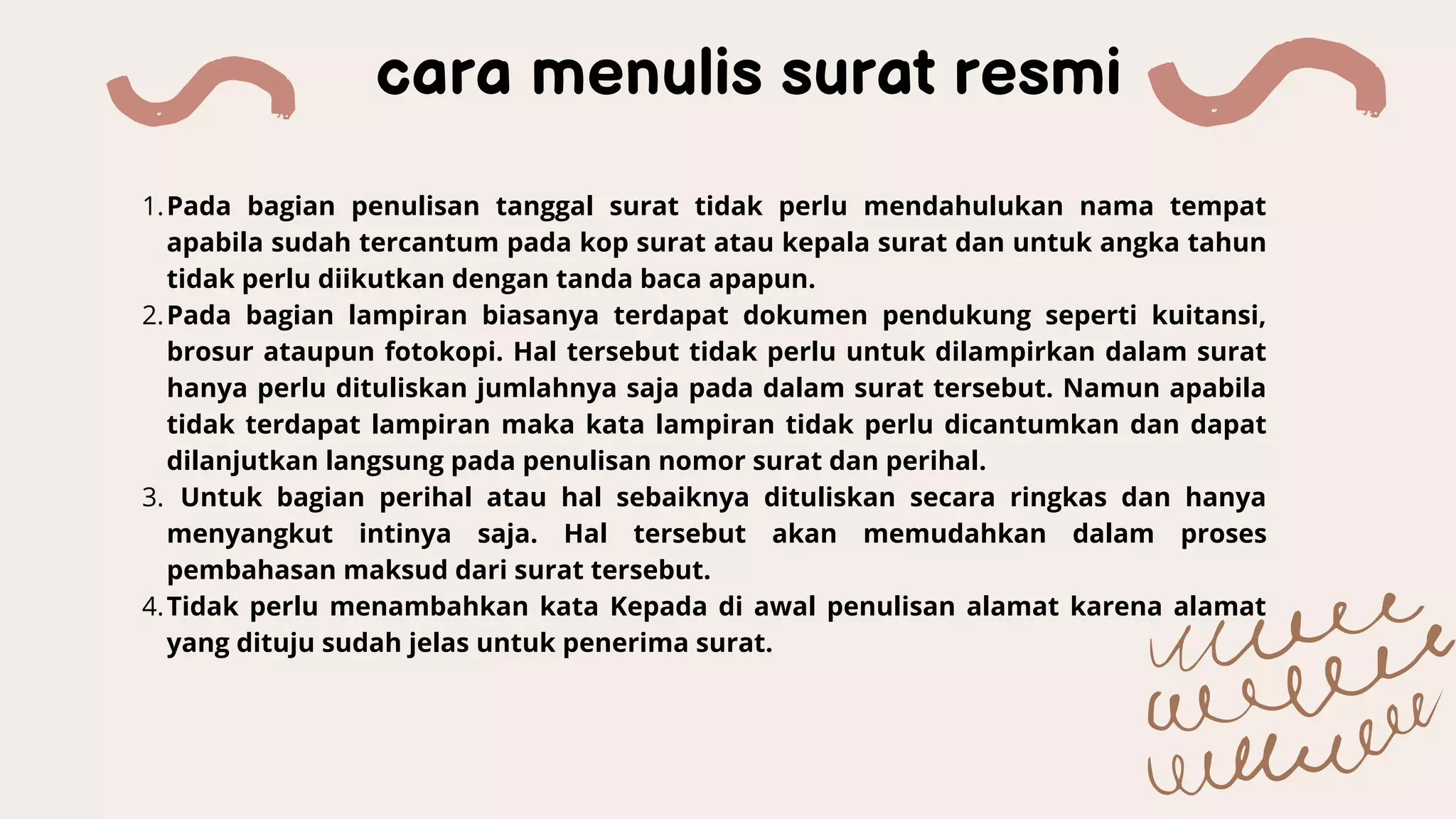 Materi surat resmi | PDF