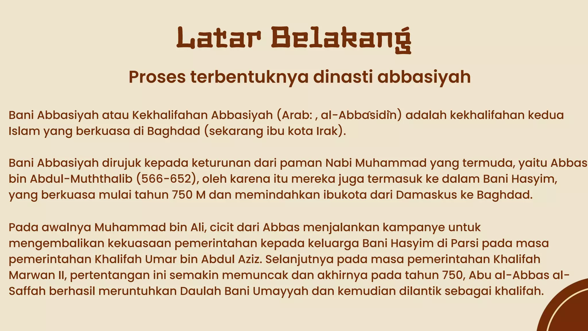 dinasti abbasiyah | PPTX