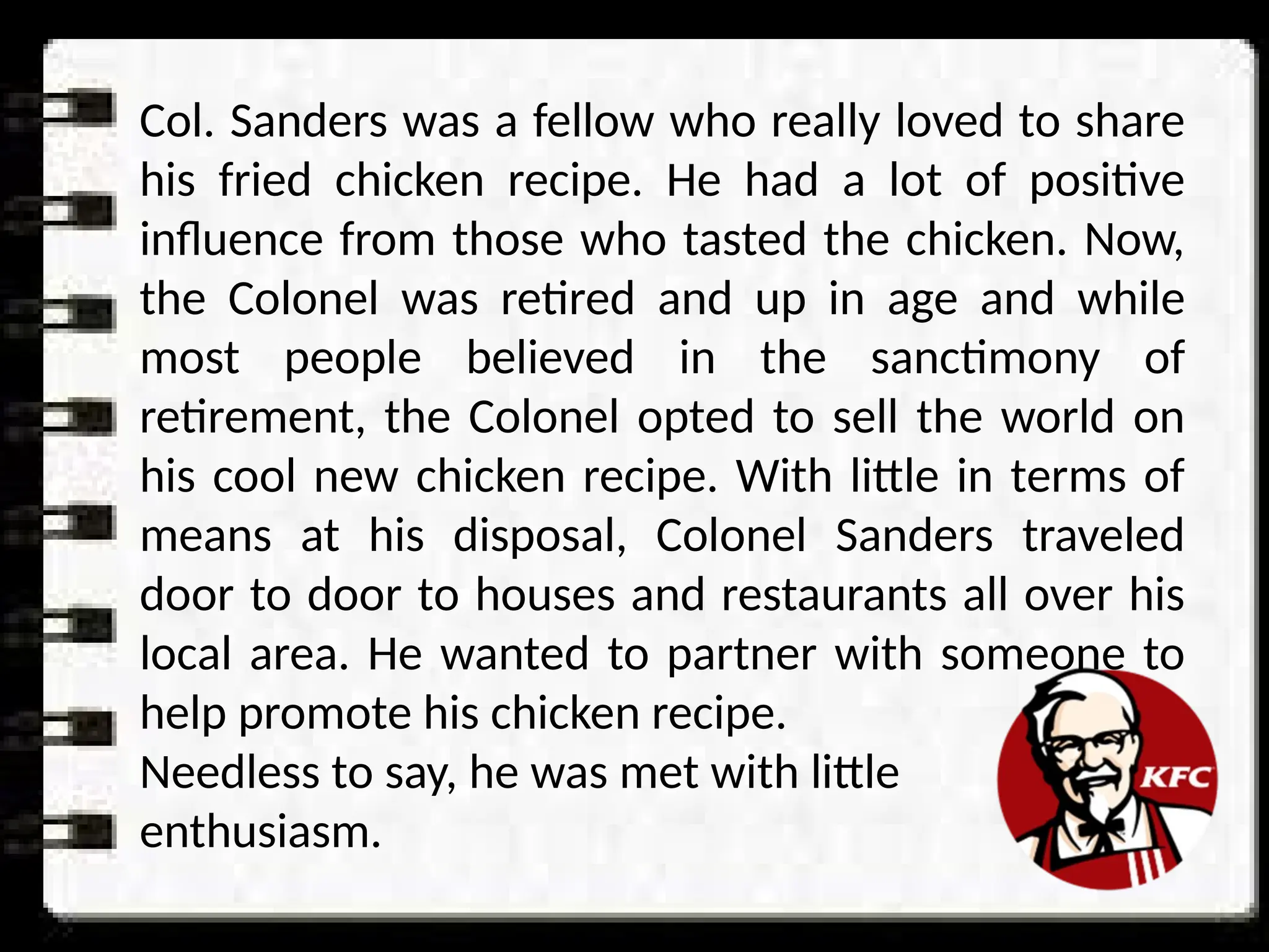 Life of Presentation about Col. Sander.pptx