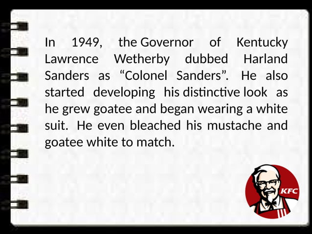 Life of Presentation about Col. Sander.pptx